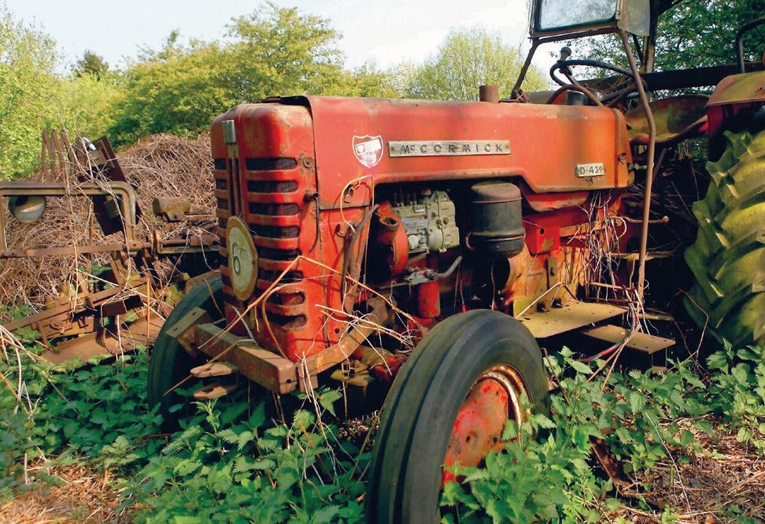 Eenzame trekker, vergroeid met de natuur - Trekker
