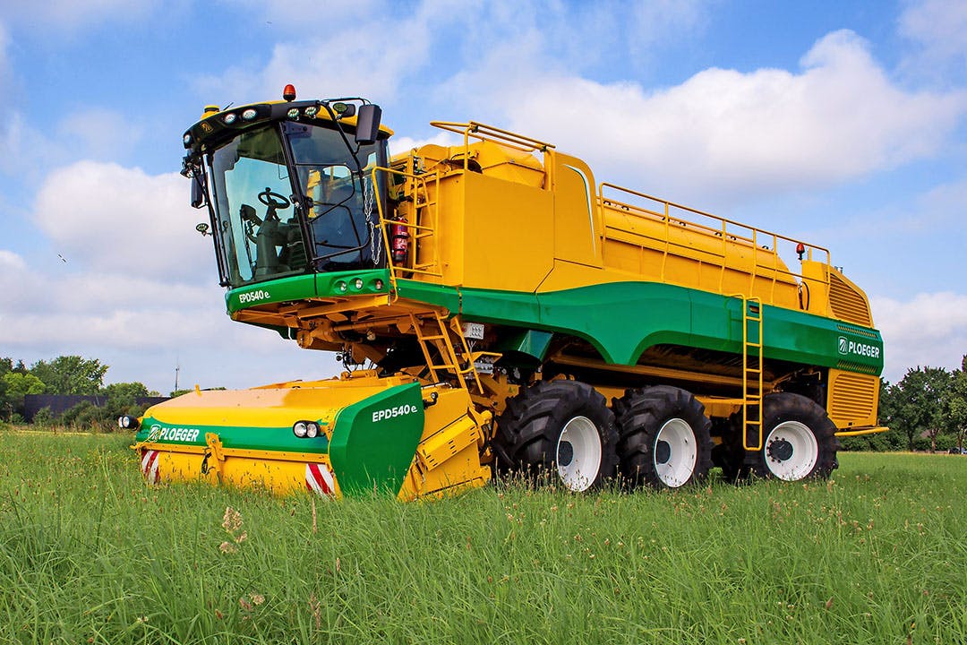 Ploeger test erwtendorser op drie assen - Trekker