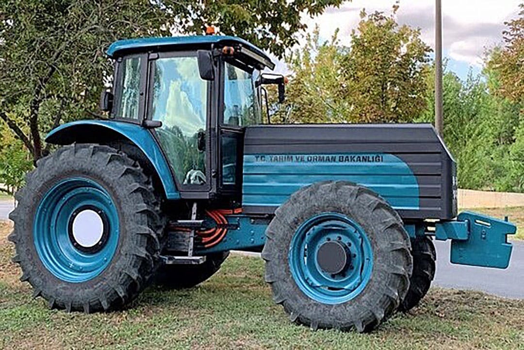 Turkse elektrische trekker op Agritechnica - Trekker