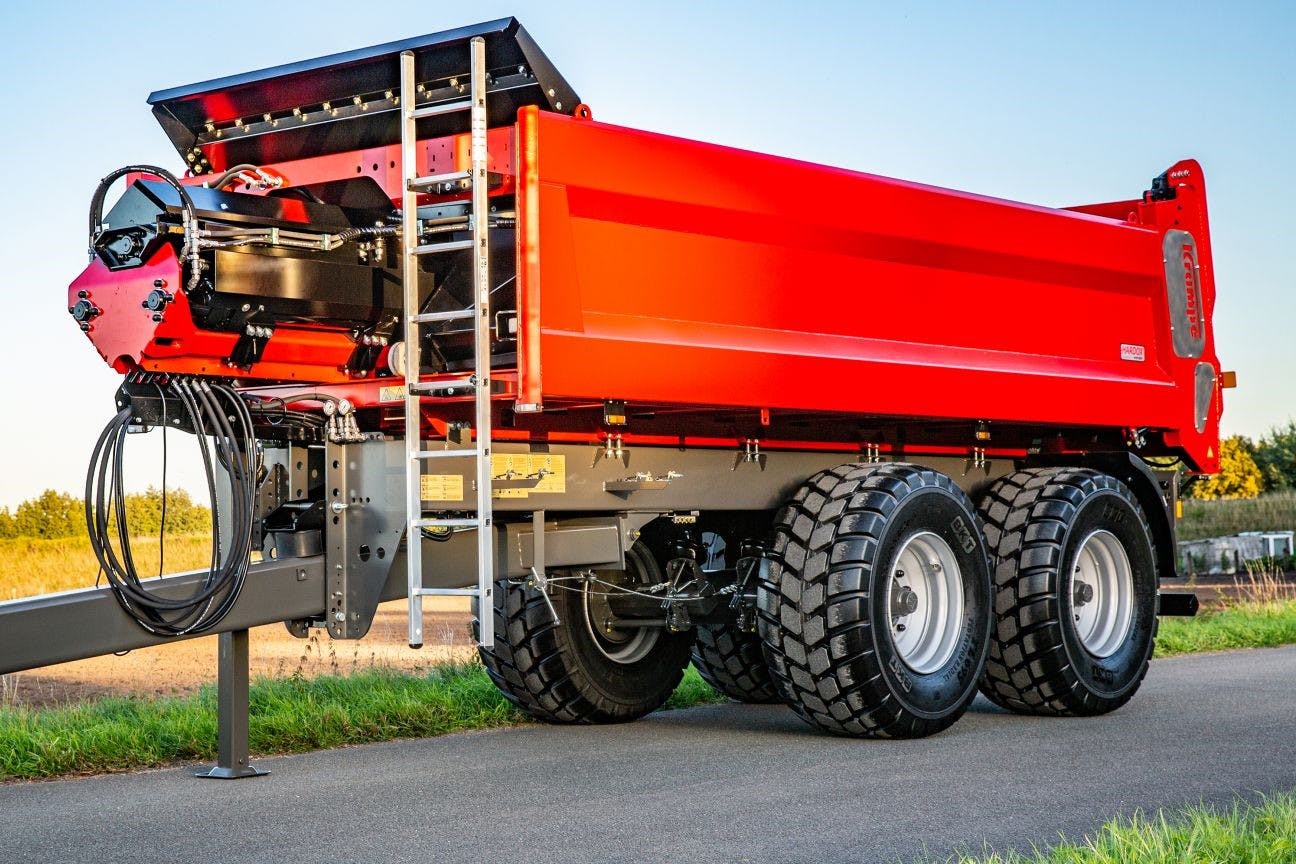 Krampe presenteert RamBody HD 620-afschuifwagen - Trekker