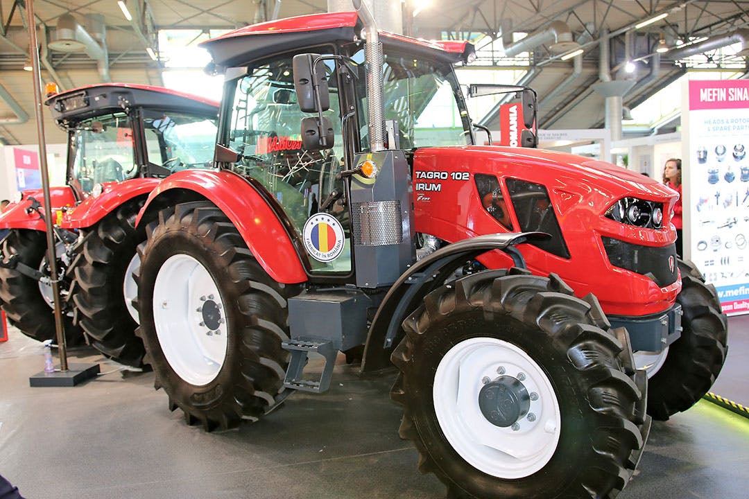 Eima 2022: Roemeense Irum-trekker van 100 pk voor € 43.500 - Trekker