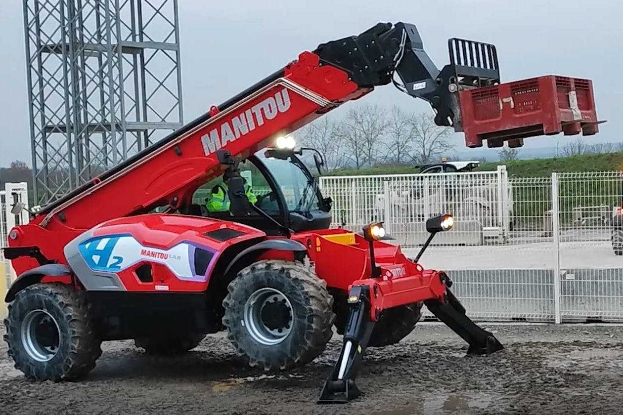 Manitou werkt aan verreiker op waterstof - Trekker