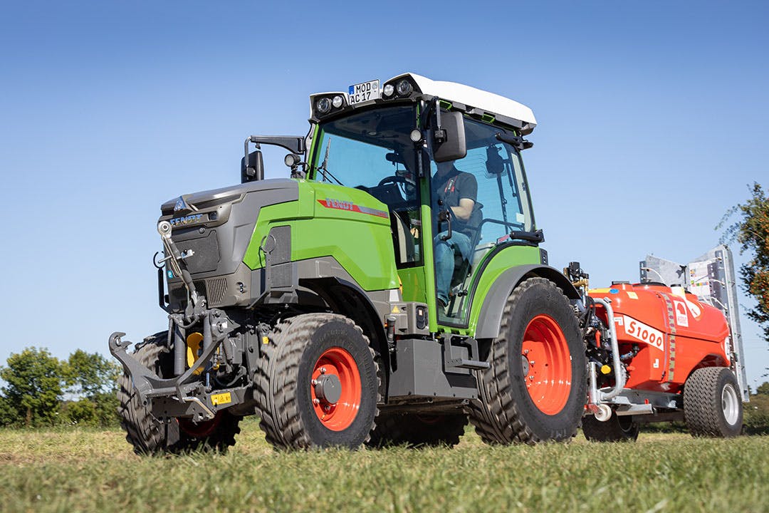 Elektrische Fendt-trekker e100 gaat in productie - Trekker